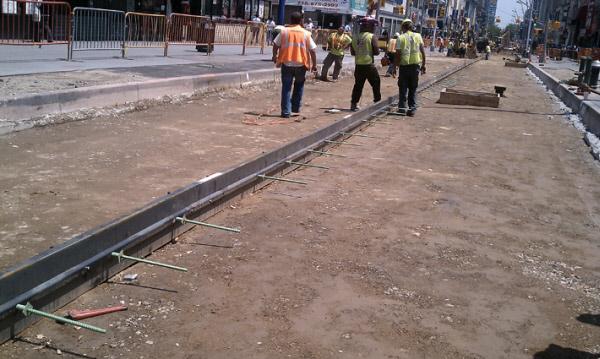 Sidewalk Forms | 4" Slim Line Metal Forms | Concrete Contractor ...